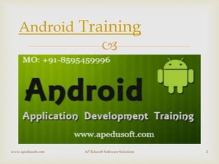 Android training-in-gurgaon | PPT