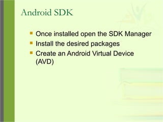 Industrial Training in Android Application | PPT