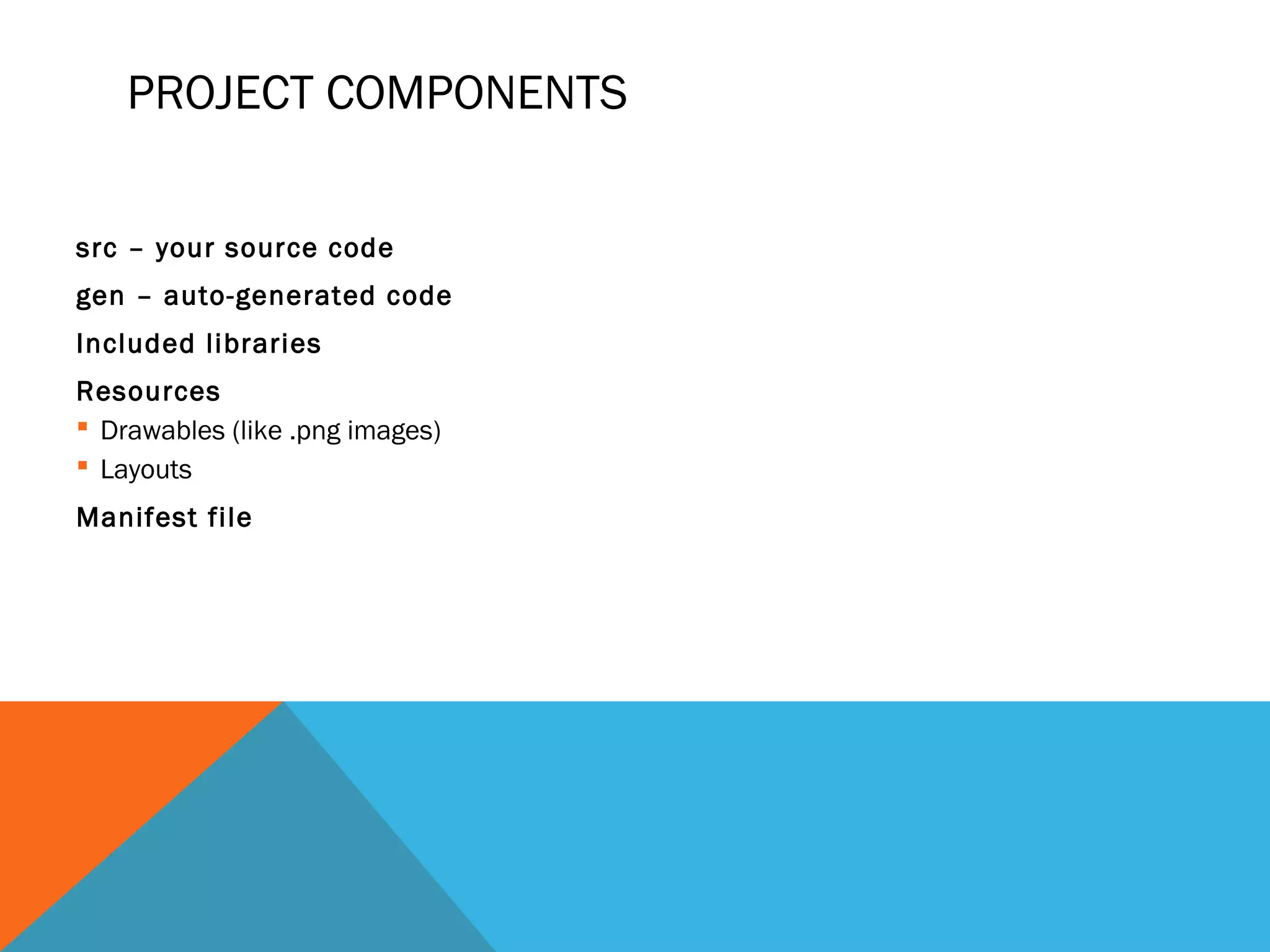 Android tutorial | PPT