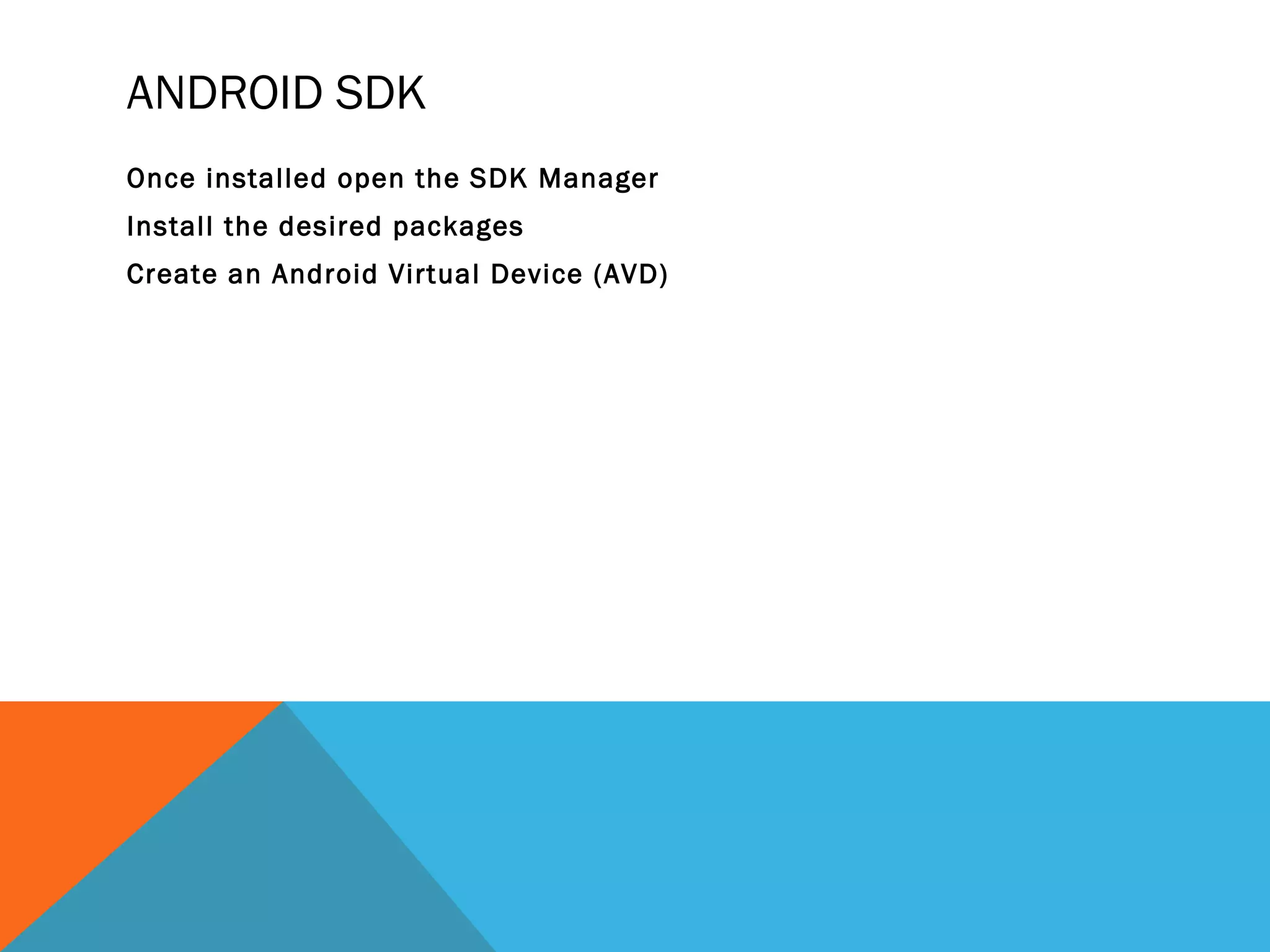 Android tutorial | PPT