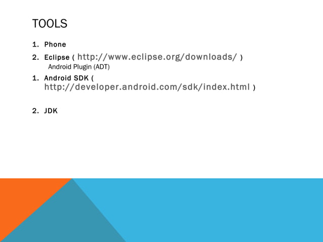 Android Tutorial Ppt