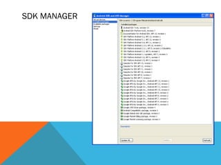Android tutorial | PPT