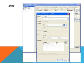 Android tutorial | PPT