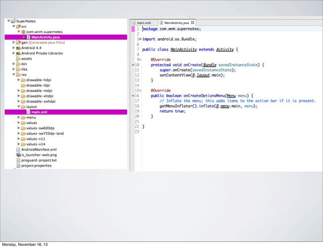 Android Development - NOTE TAKING APP FROM SCRATCH | PPT