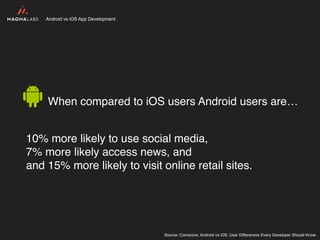 Android vs i os app development | PPT