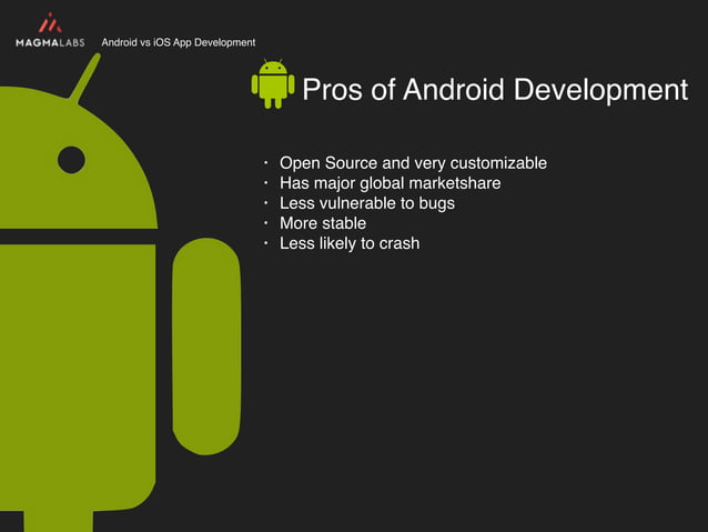 Android vs i os app development | PPT