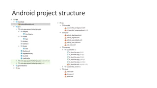 Basics of Android and Android development environment | PPT