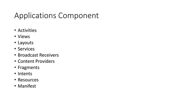 Basics Of Android And Android Development Environment Ppt 1613