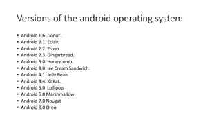 Basics of Android and Android development environment | PPT