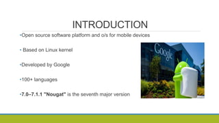 Android Operating System | PPT
