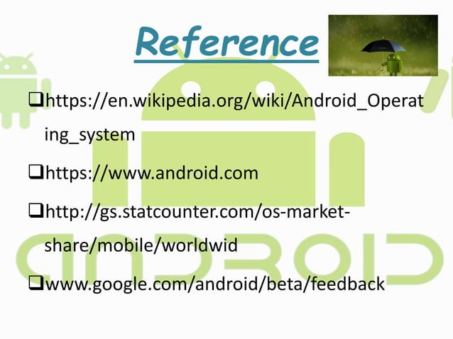 Android operating system | PPTX