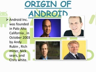 Android operating system | PPTX