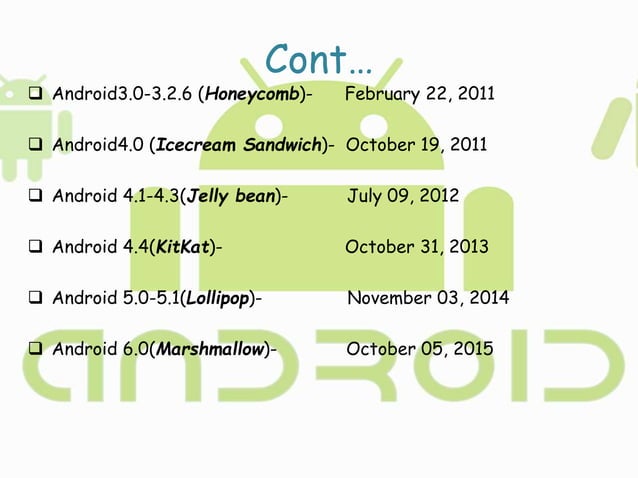 Android operating system | PPTX