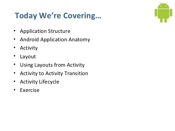 Multiple Activity and Navigation Primer