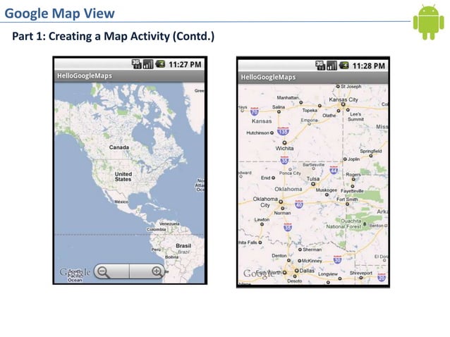 Android MapView and MapActivity | PPT