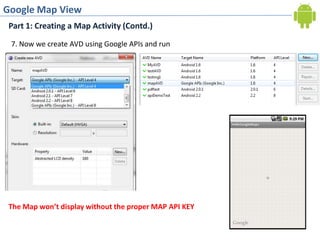 Android MapView and MapActivity | PPT