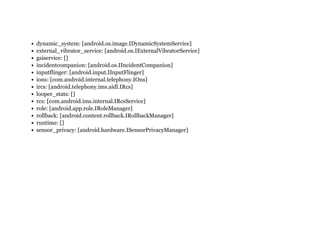 Android 10 Internals Update | PDF