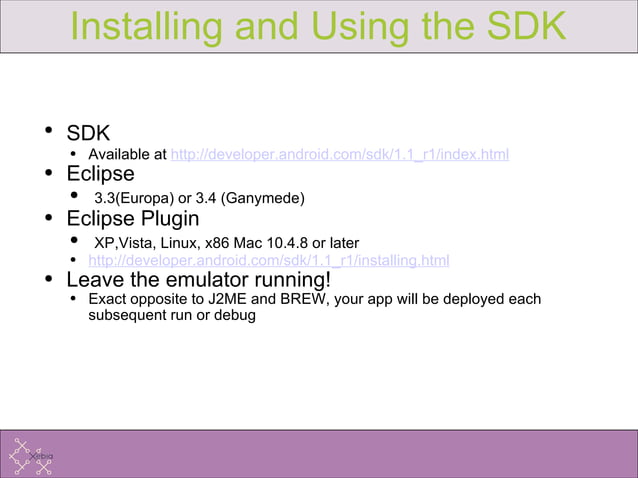Getting Started with Android 1.5 | PPT