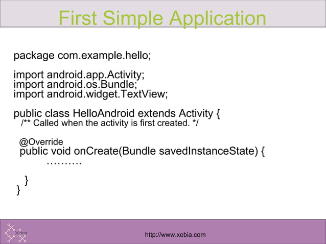 Getting Started with Android 1.5 | PPT