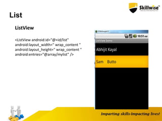 Android Application Fundamentals. | PPT