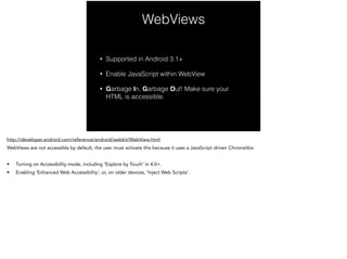 Android accessibility for developers and QA | PDF