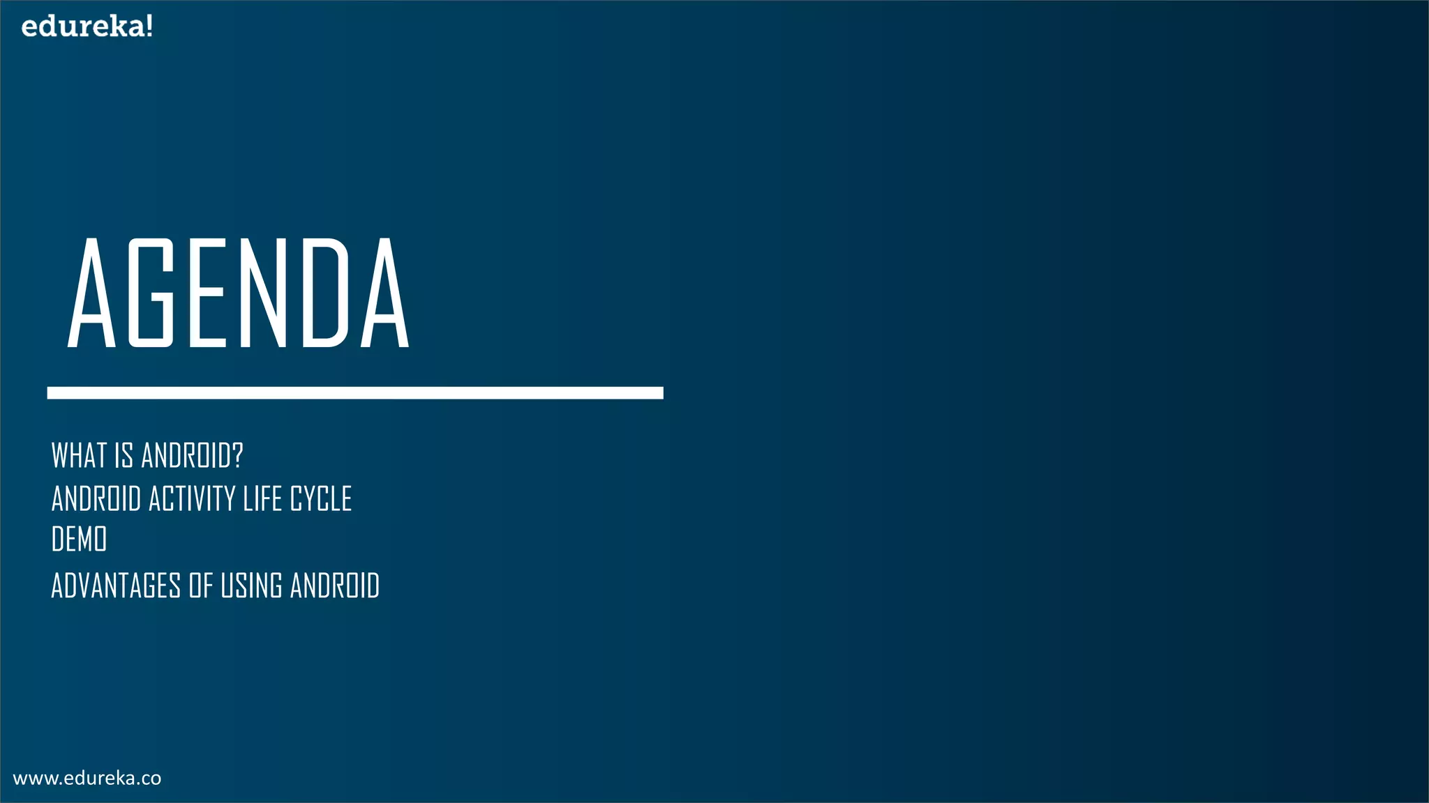 Android Activity Life Cycle | Edureka | PDF