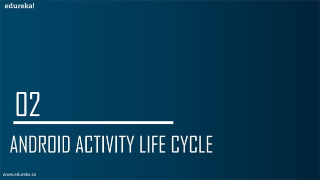 Android Activity Life Cycle | Edureka | PDF