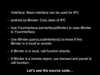 Android AIDL Concept | PPTX