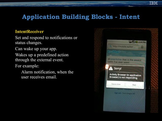 Android Anatomy | PPT | Operating Systems | Computer Software and ...