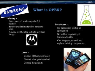 Android Anatomy | PPT | Operating Systems | Computer Software and ...