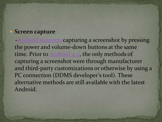 Android and android phones | PPTX