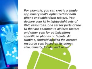Android and android phones | PPT