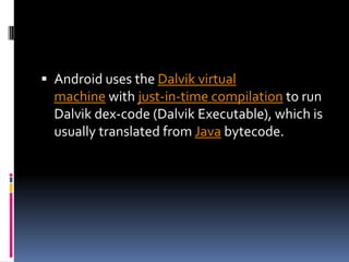 Android and android phones | PPT