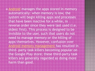 Android and android phones | PPT