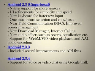 Android and android phones | PPT