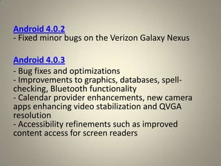 Android and android phones | PPT