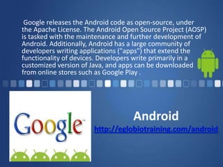 Android and android phones | PPT