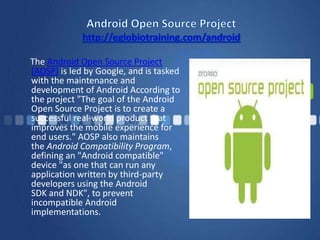 Android and android phones | PPT