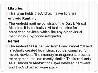 Android and processors | PPTX | Operating Systems | Computer Software and Applications