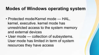 Android and windows os | PPT