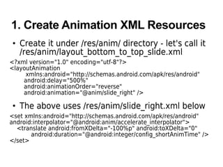 Android animation | PDF