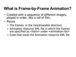 Android animation | PDF