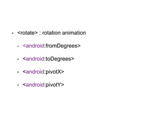 Basic Android Animation | PPTX