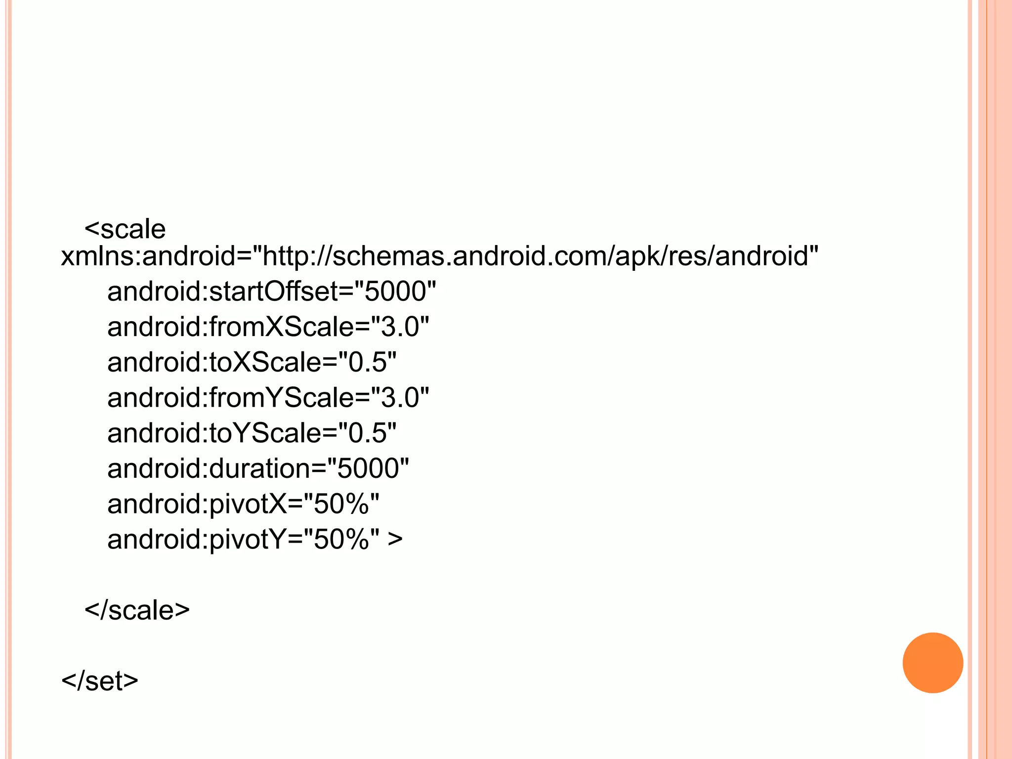 Android animations | PPT