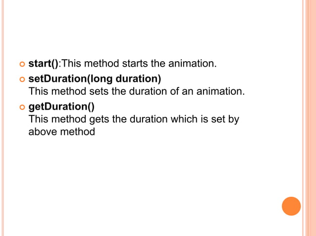 Android animations | PPT | Free Download