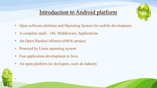 Android application- Location Detection For Human Mobility | PPT