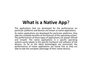 Android app developer in india | PPTX