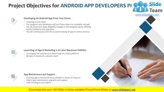 Android App Developers Proposal PowerPoint Presentation Slides | PPT