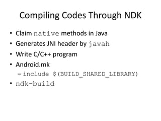 Android app development: a top-down perspective | PPTX | Operating Systems | Computer Software ...