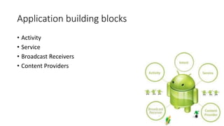 Android application development ppt | PPTX